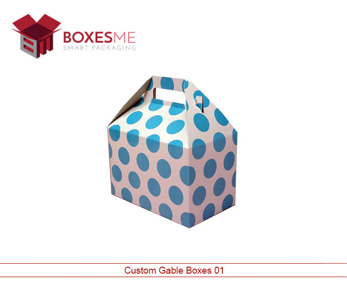 Gable Boxes - Custom Printed Gable Boxes with Handles | BoxesMe